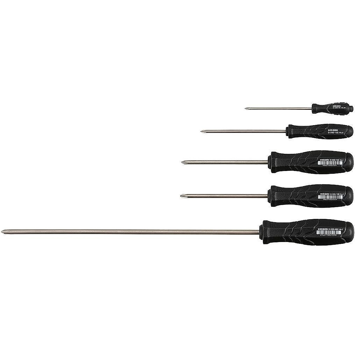 Hozan JIS-5 JIS Screwdriver Set (NEW 3rd Gen.)