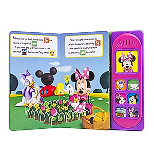 Disney Minnie Mouse - Let's Have a Tea Party! Little Sound Book - PI Kids (Play-A-Song)