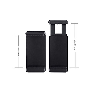 OCTO MOUNTS - 2 Pack Universal Smartphone Holder Set for Mounting Any Phone. Has Camera Screw (1/4-Inch 20), Easily Connect Your Cell Phone to GoPro Assessories, Tripods, Poles, Hand Grip, Etc.