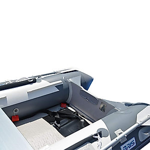 BRIS 10.8 ft Inflatable Boat Inflatable Dinghy Yacht Tender Raft with Air-Deck Floor