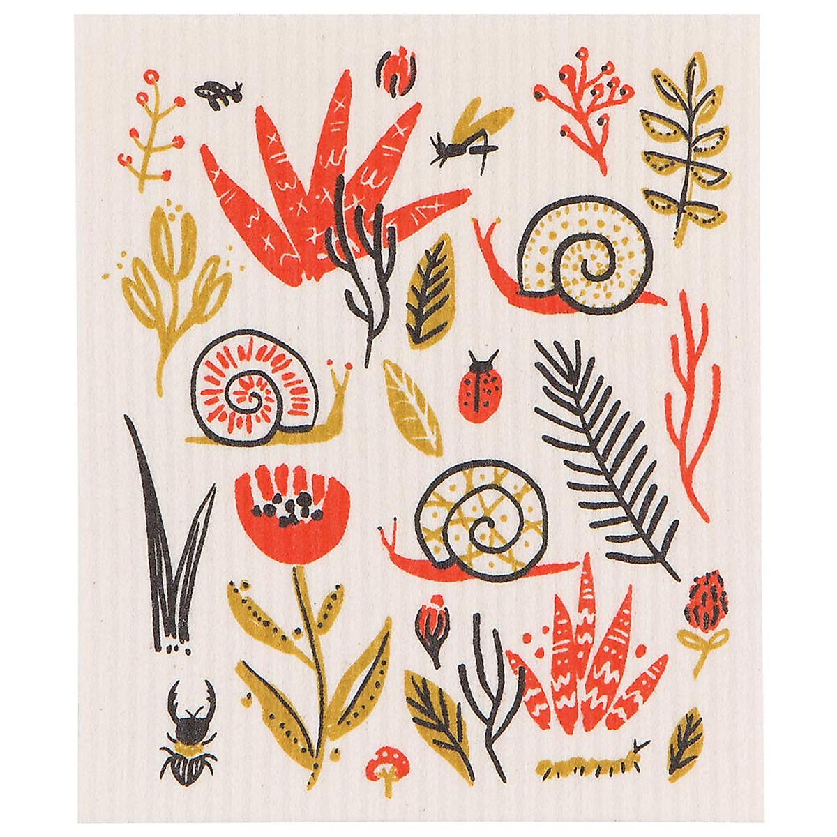 Danica Studio Swedish Dishcloths, Set of Three, Small World Design