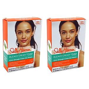 Sally Hansen Creme Bleach Xtra Strength Face & Body (2 Pack)