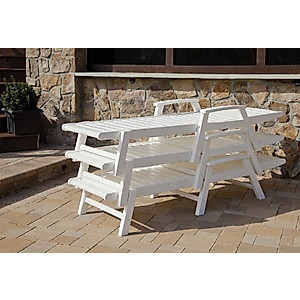 Trex Outdoor Furniture Yacht Club Stackable Chaise Lounger with Arms, Vintage Lantern