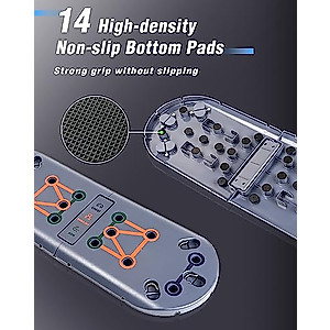 Hikeen Home Workout Equipment to Help Achieve Fitness Goals, 27-in-1 Portable Gym Exercise Equipment with Compact Push-Up Board, Resistance Bands, Ab Roller Wheel, and Pilates Bar, Master Your Workout