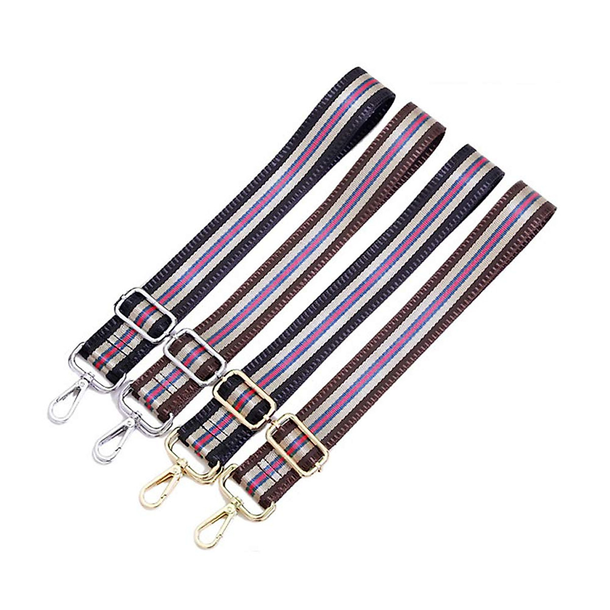 Umily Adjustable Length Handbag Purse Strap Guitar Style Multicolor 3.8cm Wide Replacement Strap Crossbody Strap