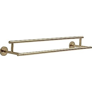 Delta Faucet 75925-CZ Trinsic Double Towel Bar, 24 Inch, Champagne Bronze