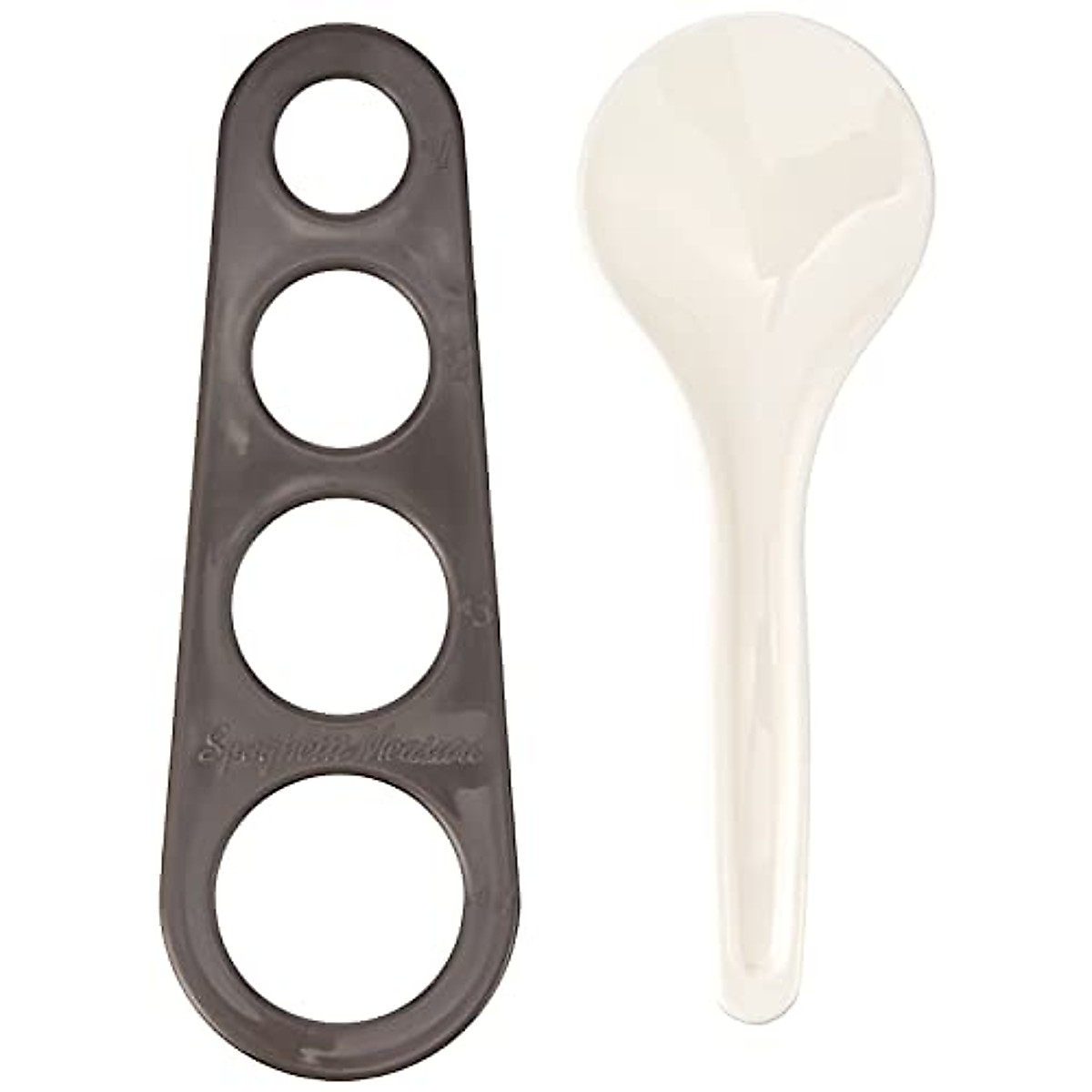 Prep Solutions by Progressive Microwaveable Rice and Pasta Cooker-17 Piece Set Includes Measuring Spoons and Cups, Rice Paddle, Steaming Insert, Pasta Measurer and Locking Lid-12 Cup Capacity BPA FREE