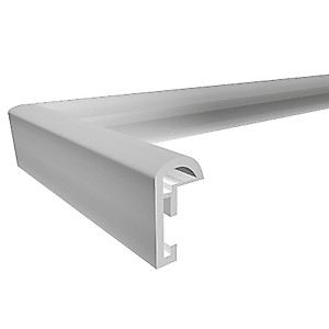 Walther Design KW070H Galeria Picture Frame, 19.75 x 27.50 inch (50 x 70 cm), White