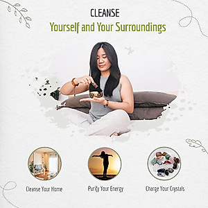 Wish Well Tibetan Singing Bowl Set ~ 4" Sound Bowl with 7 Chakra Crystal Stones, Rose Quartz Pendulum, Fabric Case, Cushion, & Mallet ~ Perfect For Meditation, Yoga, Spiritual Healing, & Mindfulness