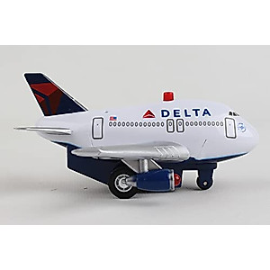 Daron Delta Pullback Plane with Light and Sound , White