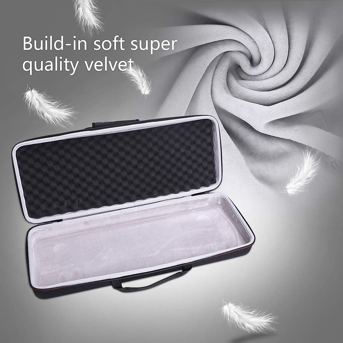 LTGEM Controller Case for Alesis V25-25-Key USB MIDI Keyboard Controller, Hard Storage Travel Protective Carrying Bag