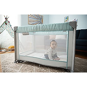 Cosco Rocking Bassinet with Play Yard DLX, Rainbow