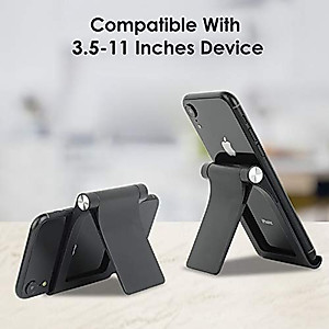 Uniwit Cell Phone Stand Holder Multi-Angle Adjustable Phone Desk Stand Tablet Holder for iPhone 14 13 12 11 Pro Max XS XR 8 Plus 6 7 Samsung Galaxy S22 S21 S20 S10 S9 Edge Android Smartphone
