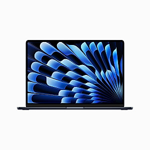 Apple MacBook Air 15.3" with Liquid Retina Display, M2 Chip with 8-Core CPU and 10-Core GPU, 24GB Memory, 2TB SSD, 35W Dual USB-C Power Adapter, Midnight, Mid 2023