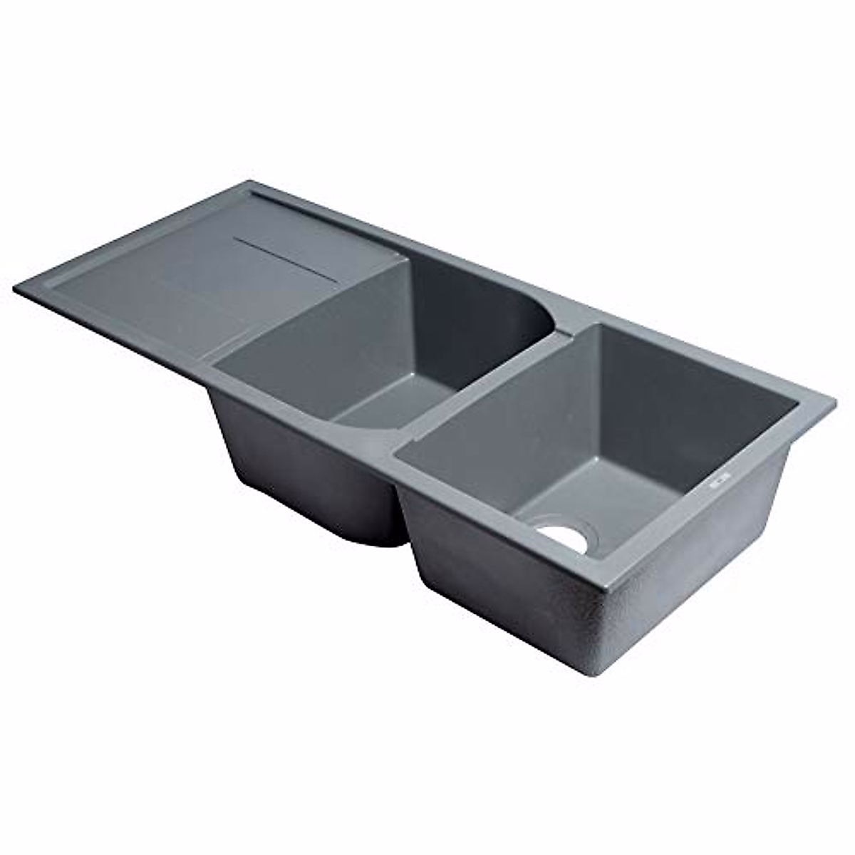 ALFI brand AB4620DI-T Kitchen Sink, Titanium
