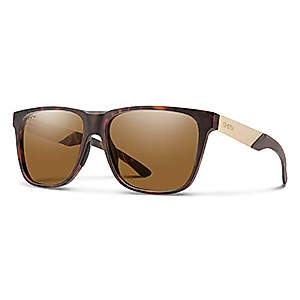 Smith Lowdown Steel XL Sunglasses Matte Tortoise/ChromaPop Polarized Brown