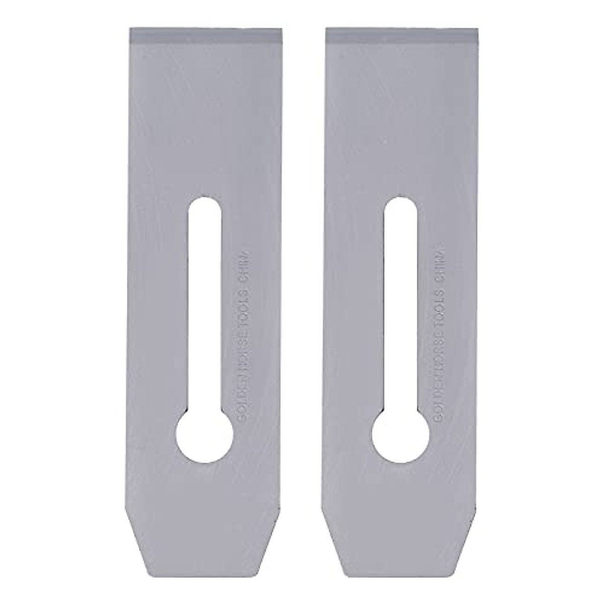 2Pcs Planer Blades, Wood Planers Wide Replacement Bench Plane Blades,Steel Portable Bench Planes for Woodworking Handwork