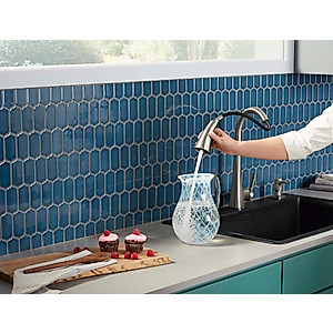 KOHLER R22867-SD-VS Maxton Pull-Down Kitchen Faucet with Soap Dispenser/Lotion Dispenser, Kitchen Sink Faucet with Pull Down Sprayer, Vibrant Stainless