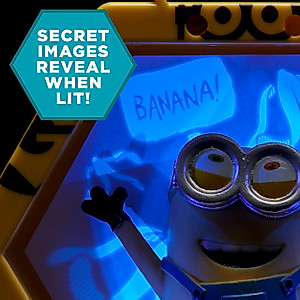 PODS Minions Collection The Rise of Gru - Bob | Character Light-Up Bobble-Head Figure | Official Minion Collectable Toys & Gifts | Number 122 in Series