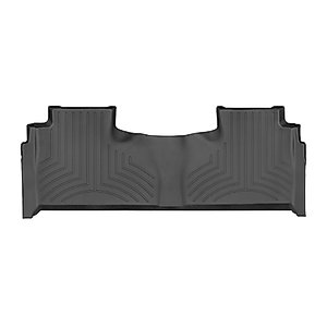 WeatherTech Custom Fit FloorLiners for Escalade ESV, Suburban, Tahoe, Yukon XL, Escalade-V - 2nd Row (4416322), Black