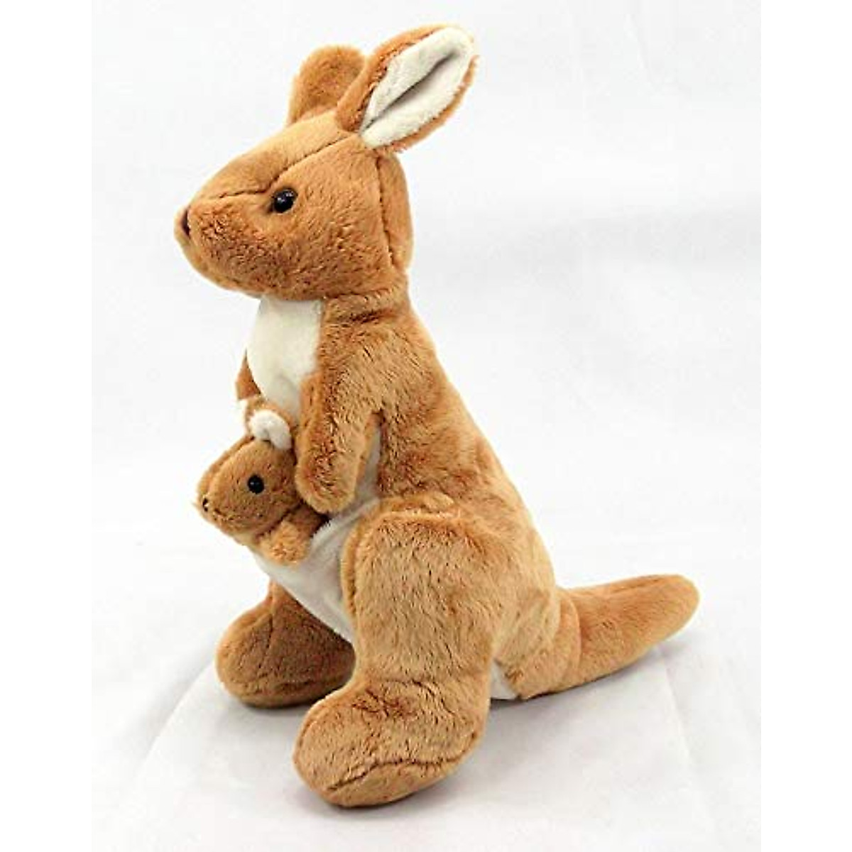 Kangaroo Stuffed Animal Plush Doll Stuffed | Super Soft, Huggable Kangaroo Toy for Baby and Toddler Boys, Girls | Cuddle Pillow Stuffed with PP Cotton Filling | Great Gift Idea for Birthda, Holidays