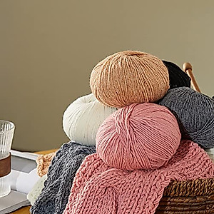 Gisimo 100% Inner Mongolian Cashmere Yarn Luxurious Hand Knitting Yarn Home Necessity for DIY Crafts