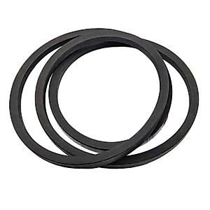 Woniu 429636 Deck Drive Belt Replaces Craftsman Poulan Husqvarna 532429636 197253 429636 Lawn Mower Deck Drive Belt