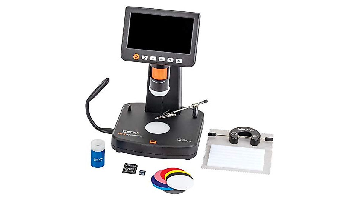 Gemax Pro-II Digital Microscope - High-Resolution Jewelry Inspection