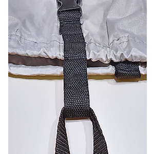 SBU Boat Cover Compatible for Regal 2200 BR/2200 FASTRAC BR W/O Tower 2003-2012 Storage, Travel, Lift