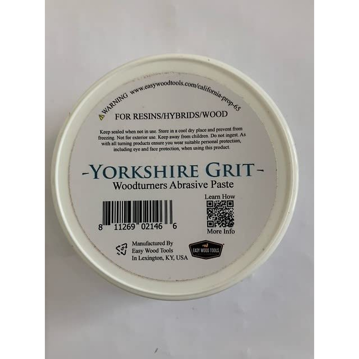 Yorkshire Grit Microfine Abrasive Sanding Paste for Wood and Resins