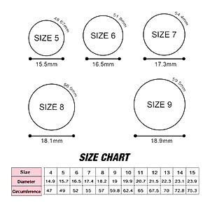 Retro Simulated Turquoise Statement Ring Uniquely Stylish Gothic Hip Hop Punk Promise Gemstone Cocktail Ring Party Jewelry Gifts for Men Women (9)