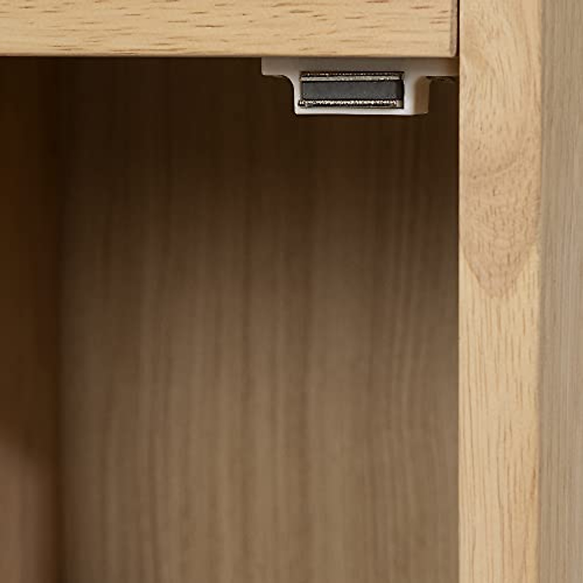 South Shore Kodali Solid Storage Unit, Narrow, Natural Wood