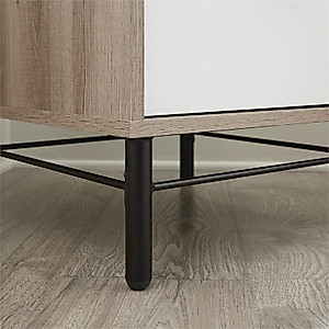 Sauder Anda Norr Lingerie Chest of Drawers in Sky Oak, Sky Oak Finish