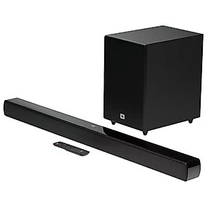 JBL Bar 2.1 - Channel Soundbar with Wireless Subwoofer