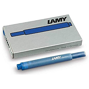 Lamy Cartridges Refill, Blue, 5 Pack (T10BL)