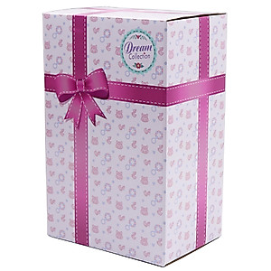 Dream Collection: 16" Baby Doll with Toy Carrier/Car Seat - Gi-Go Dolls, Kids Playset, Ages 3+, Multicolor (21131)