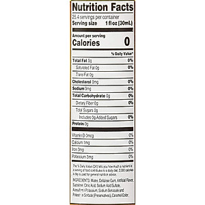 Skinny Syrups By Jordan Zero Calories Zero sugar (Vanilla)