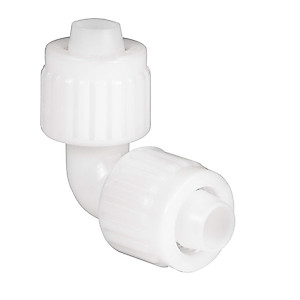 RecPro RV Plumbing Hardware | 06800 | 1/2" Compression Elbow | 90-Degree Fitting | Pex Pipe/Tubing Fittings (1 Fitting)