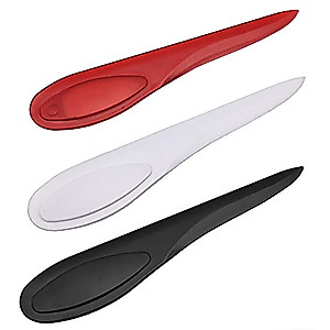 Fbshicung 3 Pieces Point Tuner Seam Creaser Creases Sewing Tools Plastic Sewing Mark Turner Point Tuner Seam Presser Tool Sewing Quilting DIY Accessory