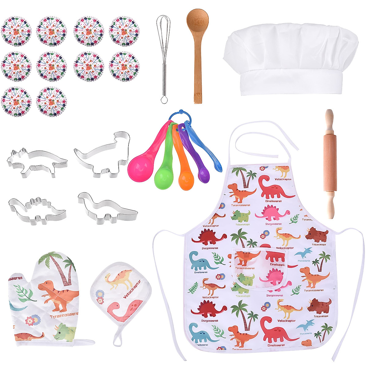 4-in-1 [Fun Ninja] Toddler Kitchen Step Stool for Children and Toddlers, Whiteboard & Art Desk, Safety Rail Tower for Kids, Parent Assistant Stepping Stool (White, Bundle)