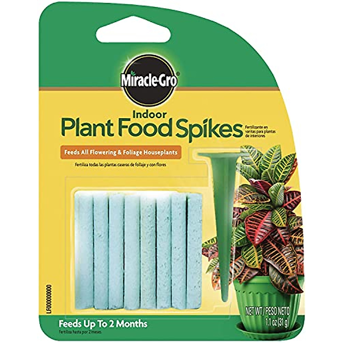 Plant Food Spikes, 6-12-6 Formula, 1.1-oz.