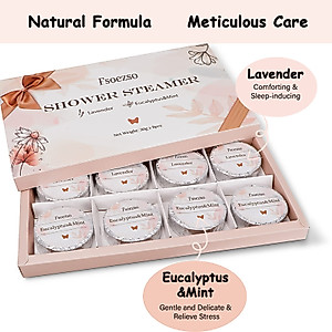 Easter Basket Stuffers Shower Steamers Aromatherapy - Shower Bombs - Bath Bombs Nasal Congestion Relief Shower Tablets Women Home Spa Gift Set Stocking Stuffers for Women