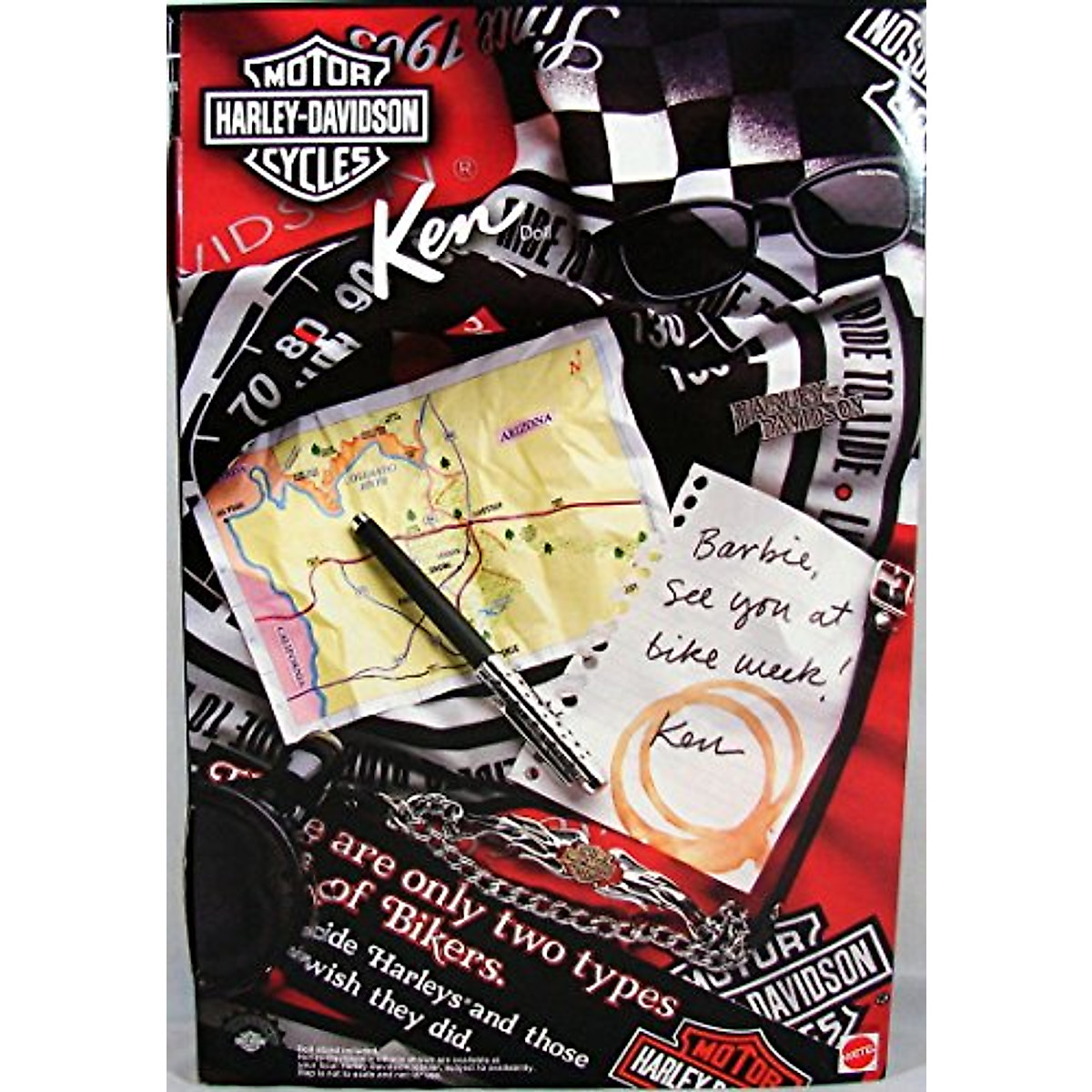 Ken # 1 Harley Davidson Ken Doll by Mattel