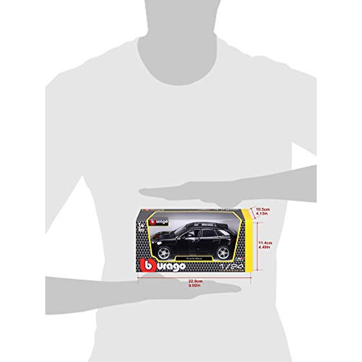 Bburago Porsche Macan Diecast Vehicle (Colors May Vary/1:24 Scale)