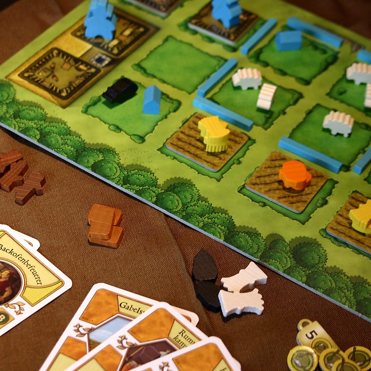 Agricola (Revised Edition) Strategy Game Farming Game for Adults and Teens Advanced Board Game Ages 12+ 1-4 Players Average Playtime 90 Minutes Made by Lookout Games