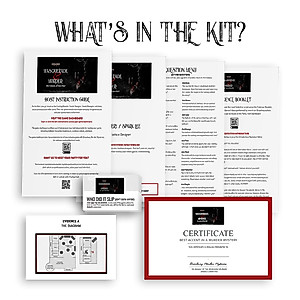 Masquerade and Murder: Ghosts of Our Past | Masquerade Murder Mystery Game | Flexible 4-20+ Players | Physical Game Kit