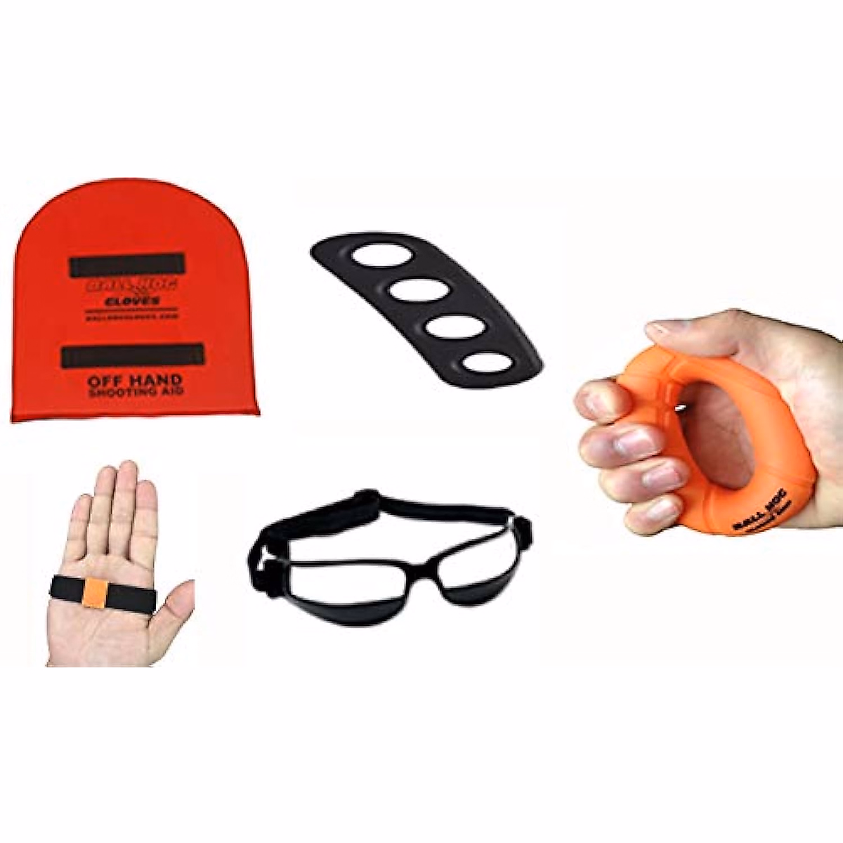 Ball Hog Gloves Basketball Training Bundle (Ball Handling & Shooting) (Either)