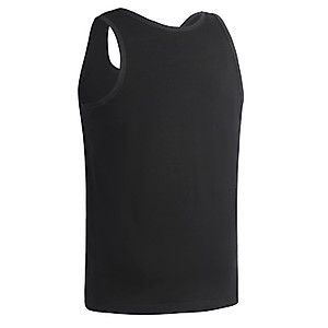 JARAZIN Tomboy Transgender Lesbian FTM Cotton Long Elastic Band Built-in Chest Binder (Large, Black 1)