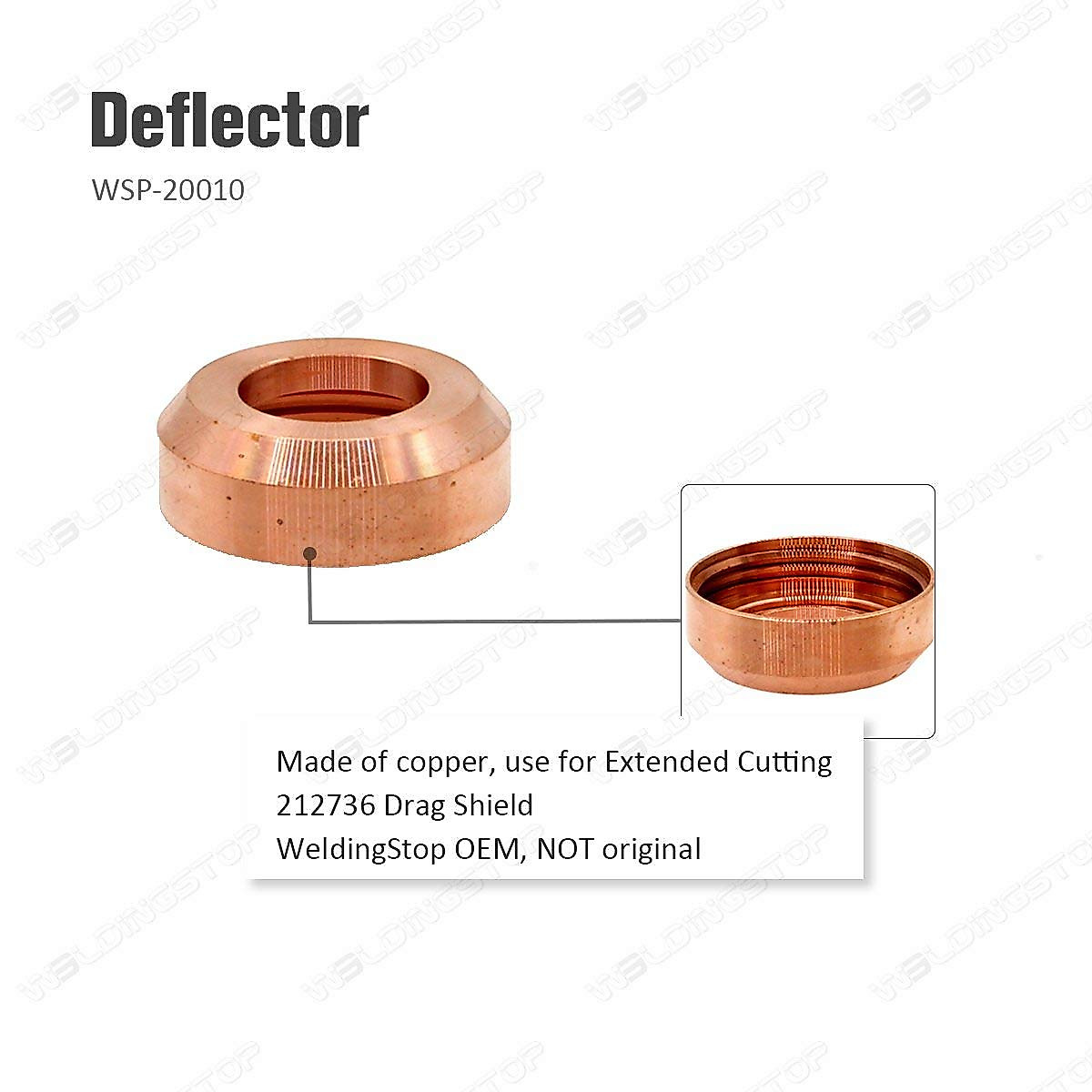 Plasma Cutting Electrode 212724 Tip 219682 Shield Cup 212736 for Miller ICE-100T/TM Cutter Torch 25pcs