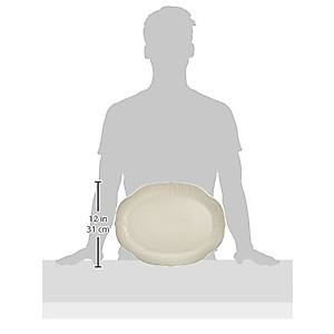 Lenox French Perle Oval Platter, White -